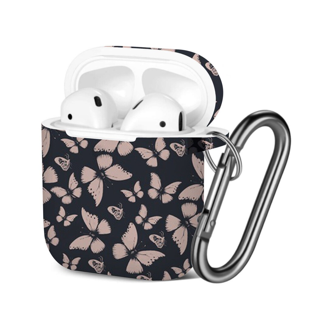 Airpods Case ( 1st / 2nd Gen ), Beautiful Butterflies Print Pattern ...