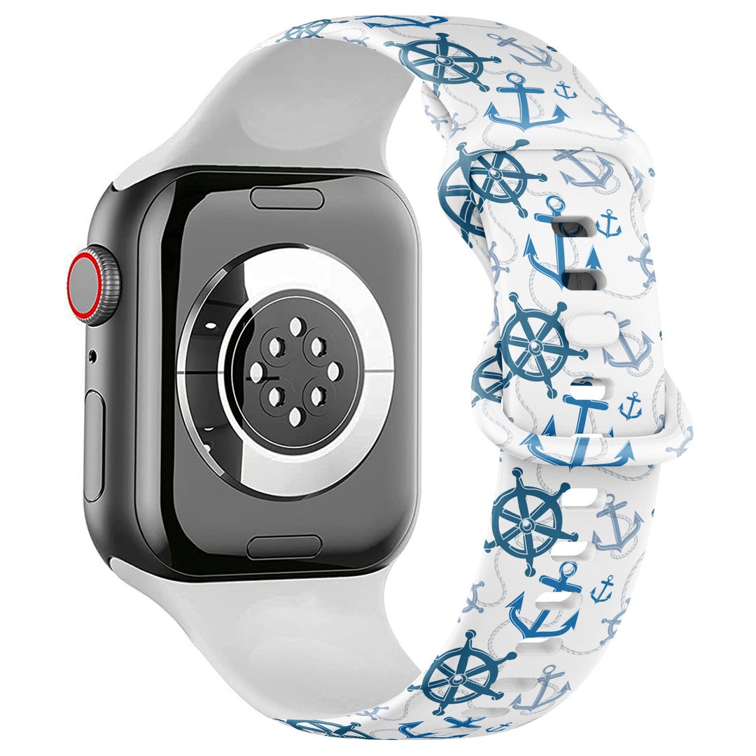 All Series - Apple Watch Band ( Cute Nautical Icon Print Pattern ...