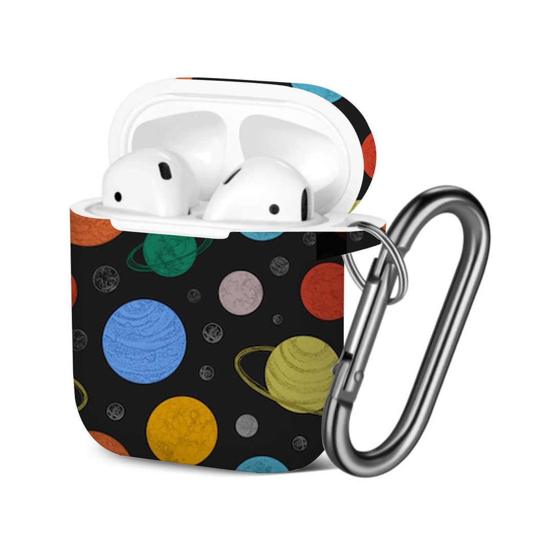 Airpods Case ( 1st / 2nd Gen ), Planets Other Celestial Print Pattern ...