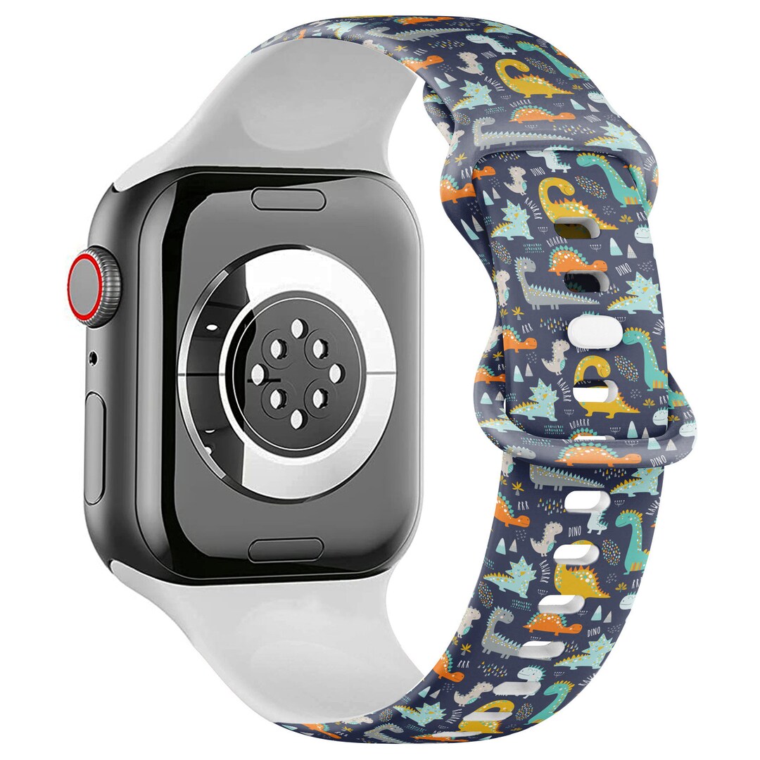 All Series - Apple Watch Band ( Cute Funny Kids Dinosaurs Icon Print ...