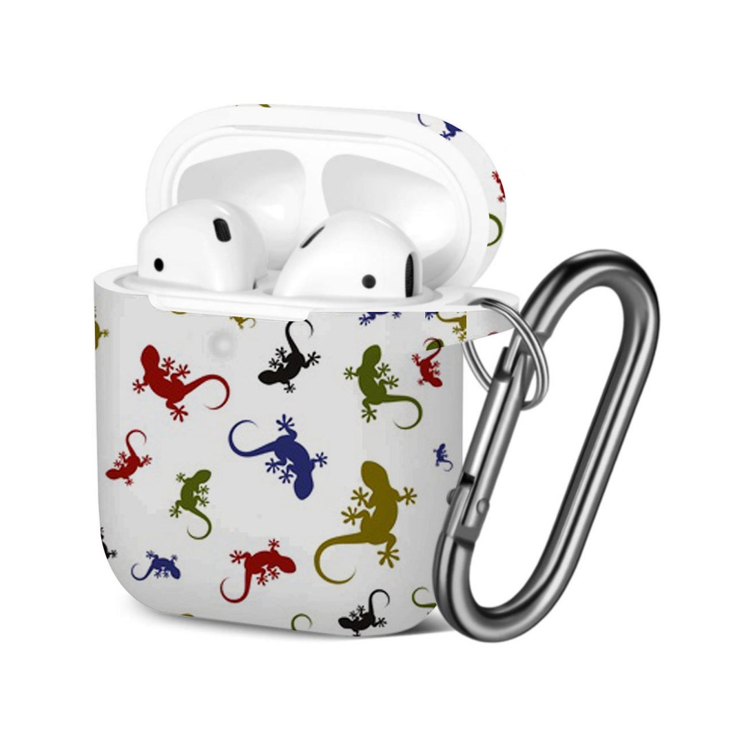 Airpods Case ( 1st / 2nd Gen ), Lizards Print Pattern, TPU Protection ...