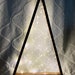 Wood Christmas Tree With Sparkle Lights - Etsy