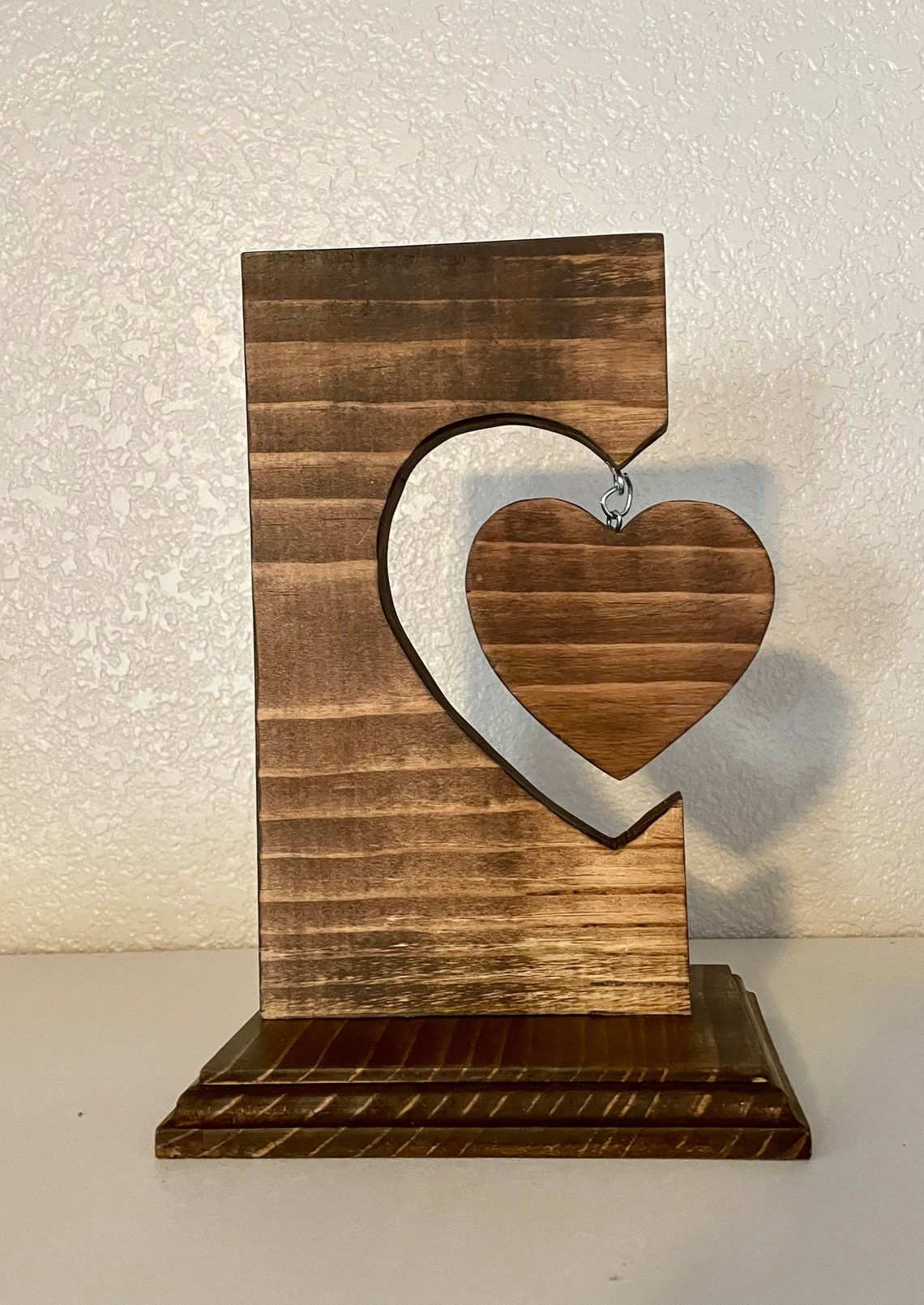 Wooden Heart Shelf Decor - Etsy