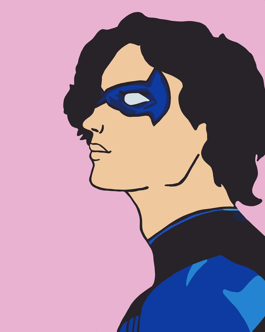 Nightwing Print - Etsy