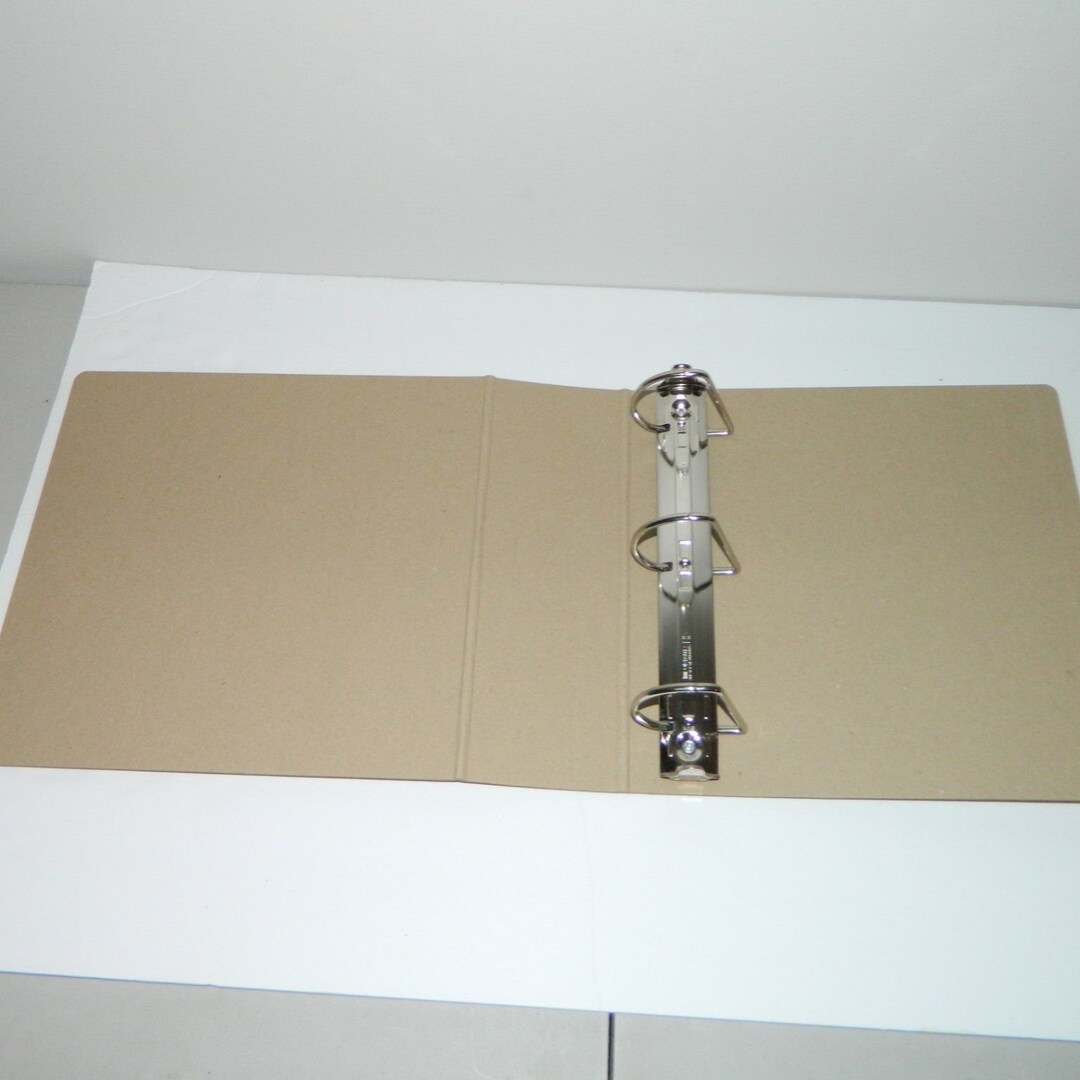 Large 3 D-ring Spine Hard Chipboard Crafting Binder make Your Own ...