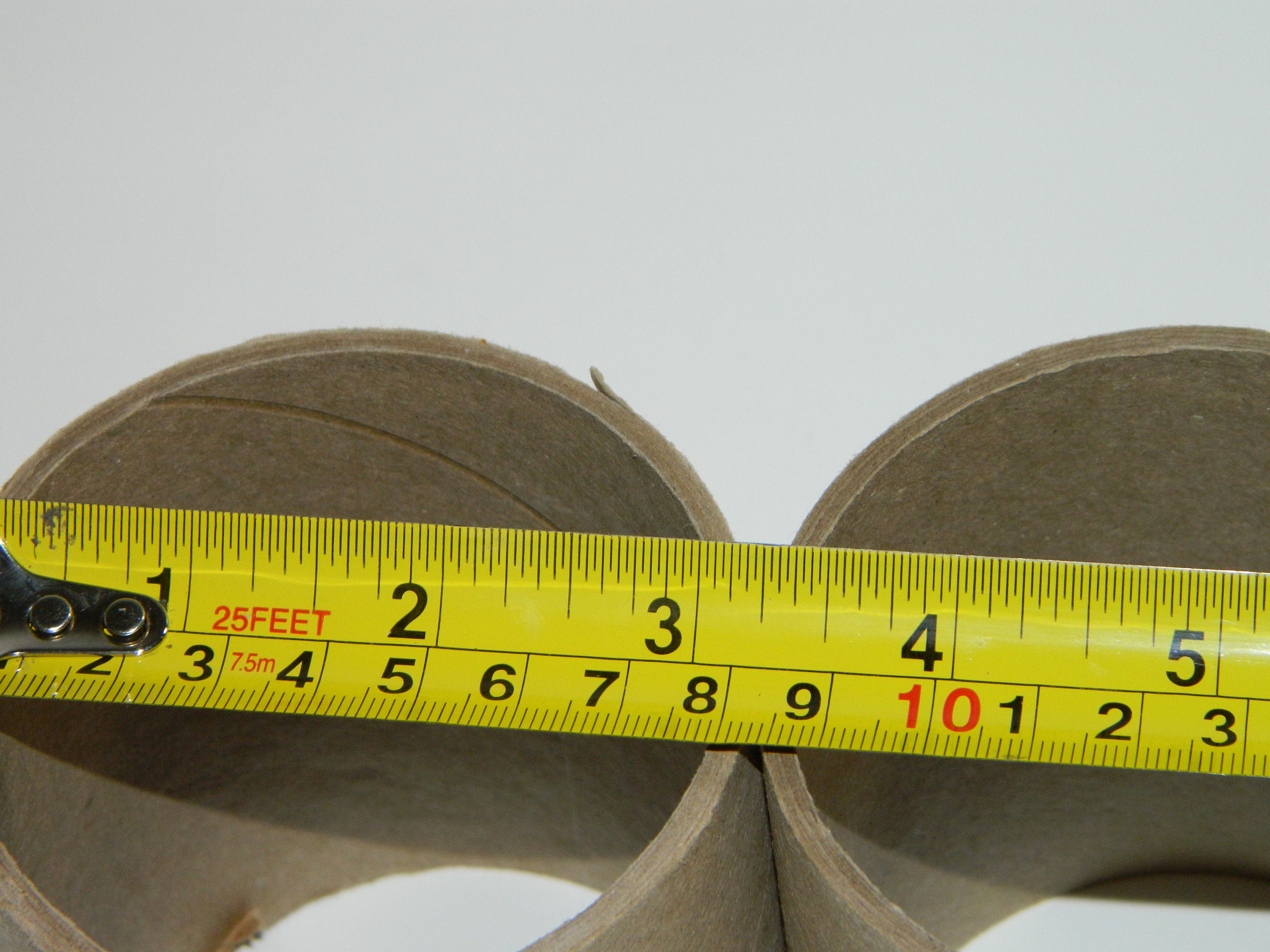 Brown Thick Cardboard Crafting Cores 10cm(h)x 8.2cm(d) - 4mm Thickness ...