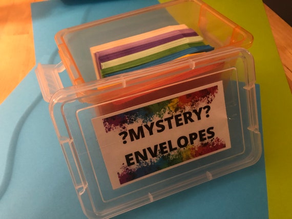 100 ENVELOPE CHALLENGE Mystery Scratchers - Etsy