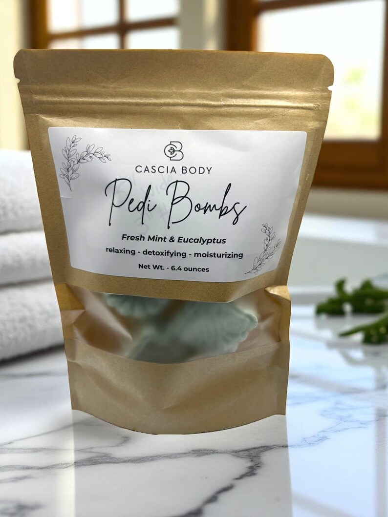 Effervescent Pedicure Foot Spa Bombs: Moisturizing Self-care - Etsy