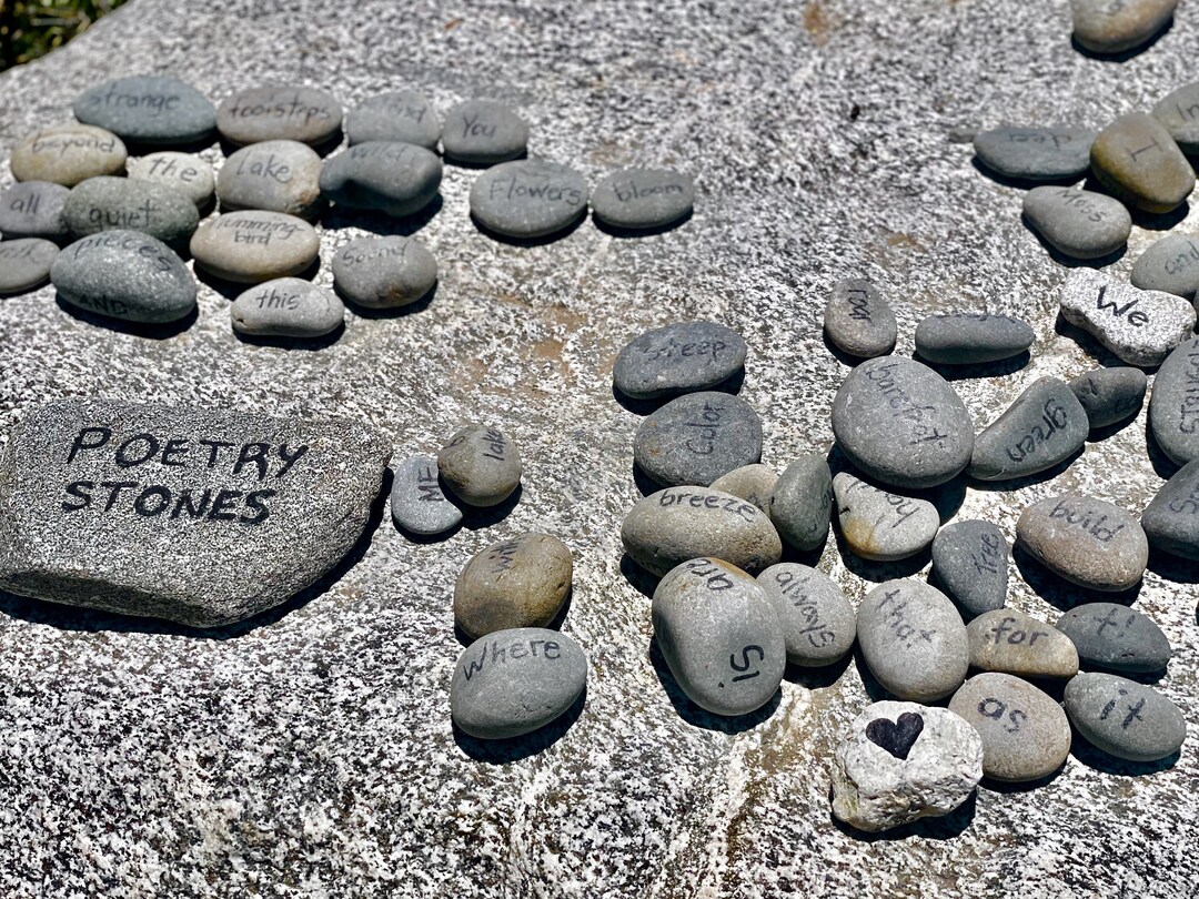 Poetry Stones Digital Download Photo Print Wallpaper Background - Etsy