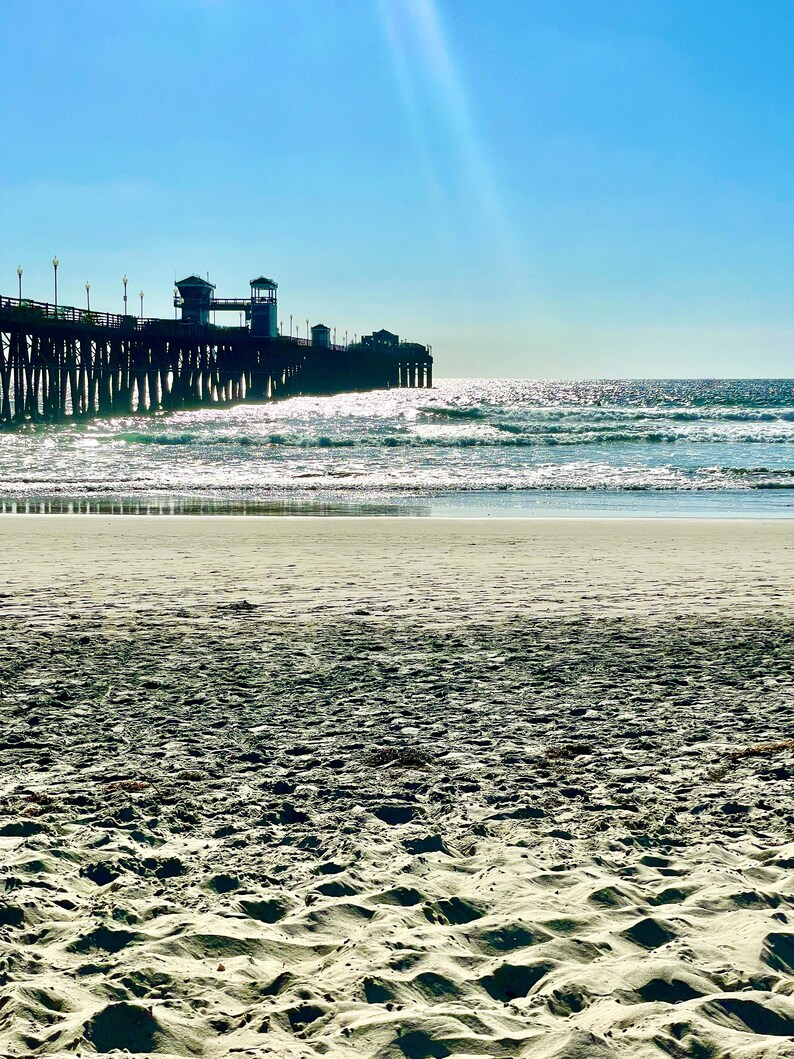 Oceanside Pier Digital Download Photo Print Wallpaper Background - Etsy