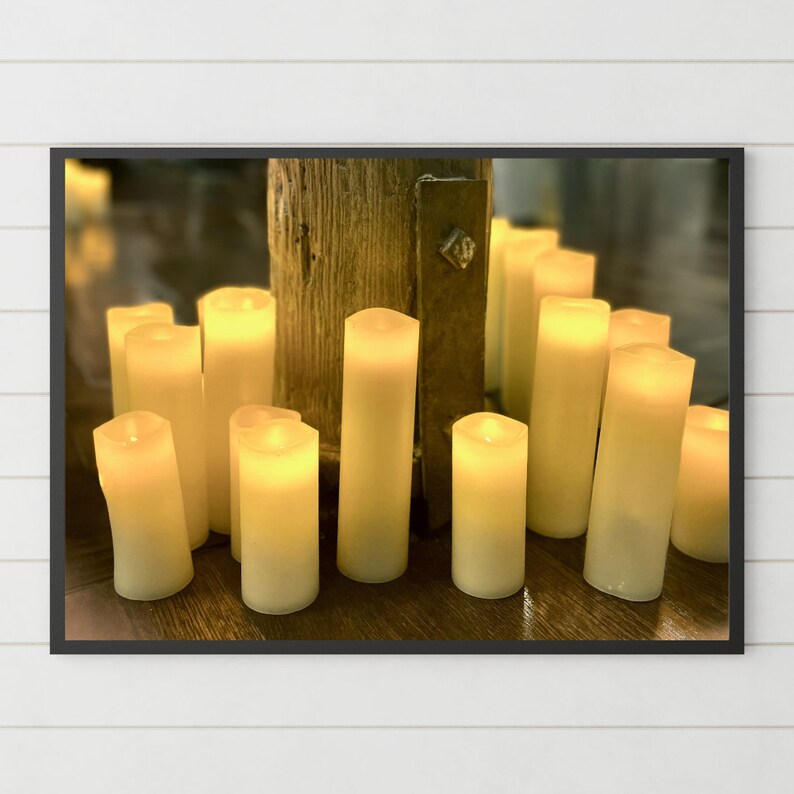Vintage Vibe Candles by Wood Pole Digital Download Photo Print ...