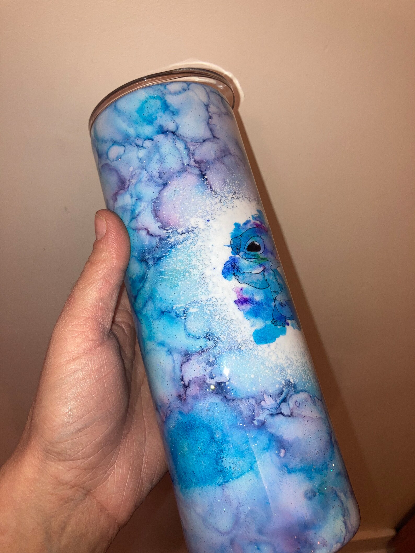 Stitch Swirl Epoxy Tumbler - Etsy