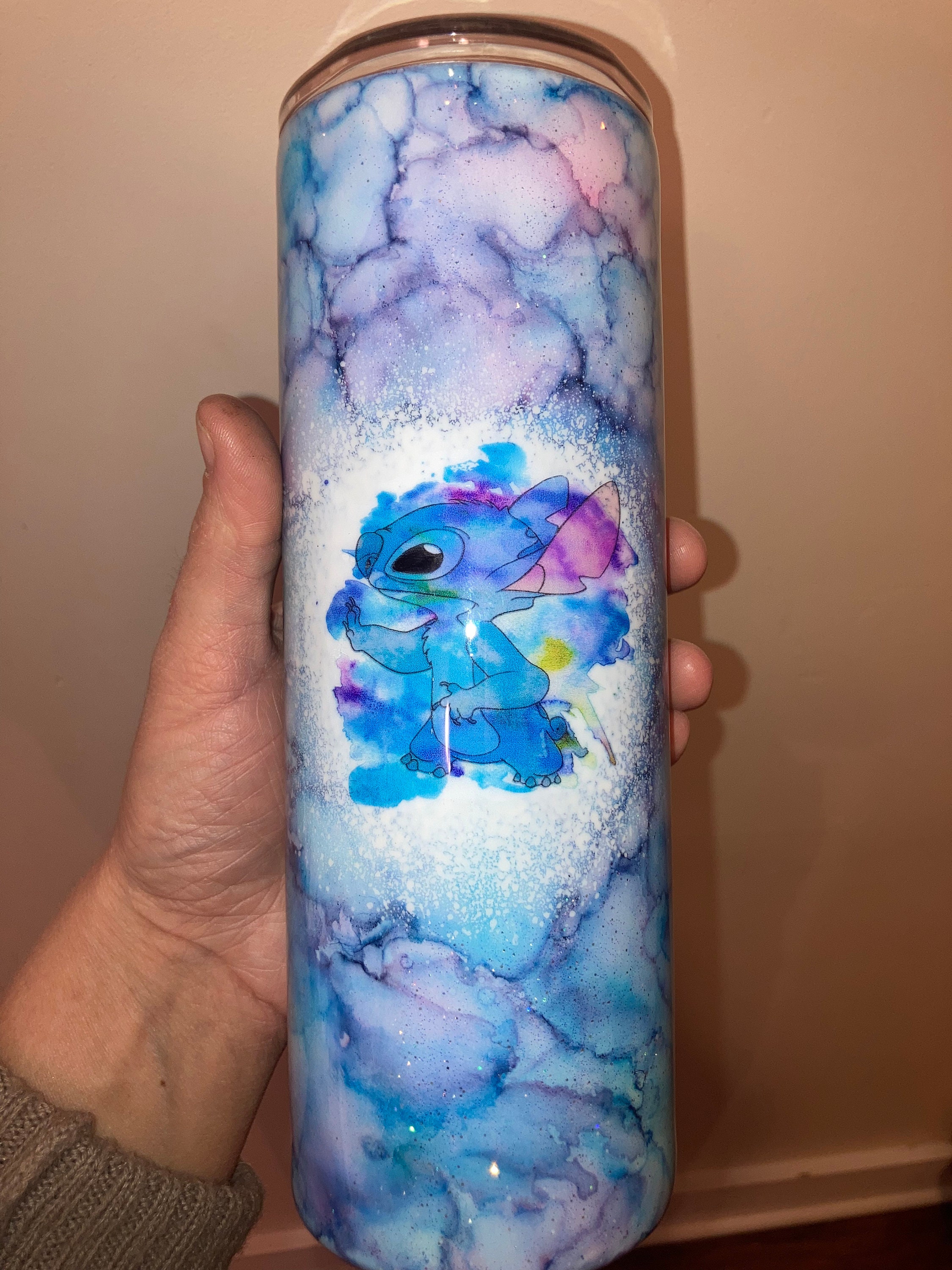 Stitch Swirl Epoxy Tumbler - Etsy