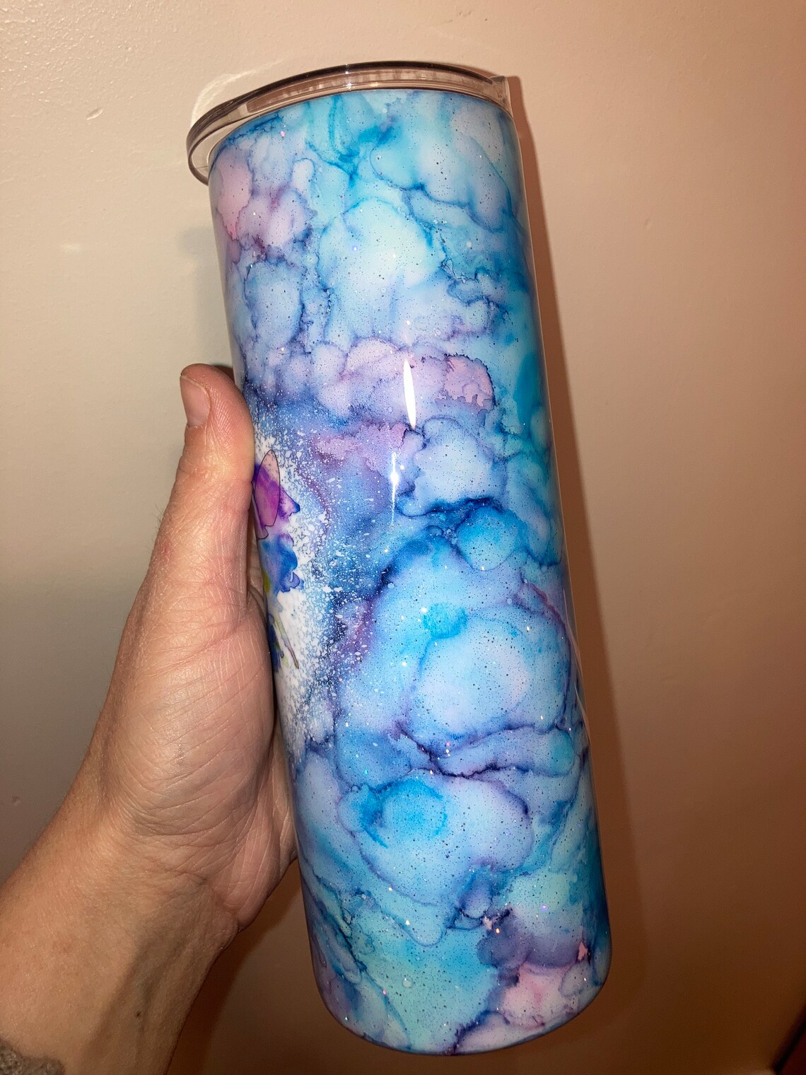 Stitch Swirl Epoxy Tumbler - Etsy