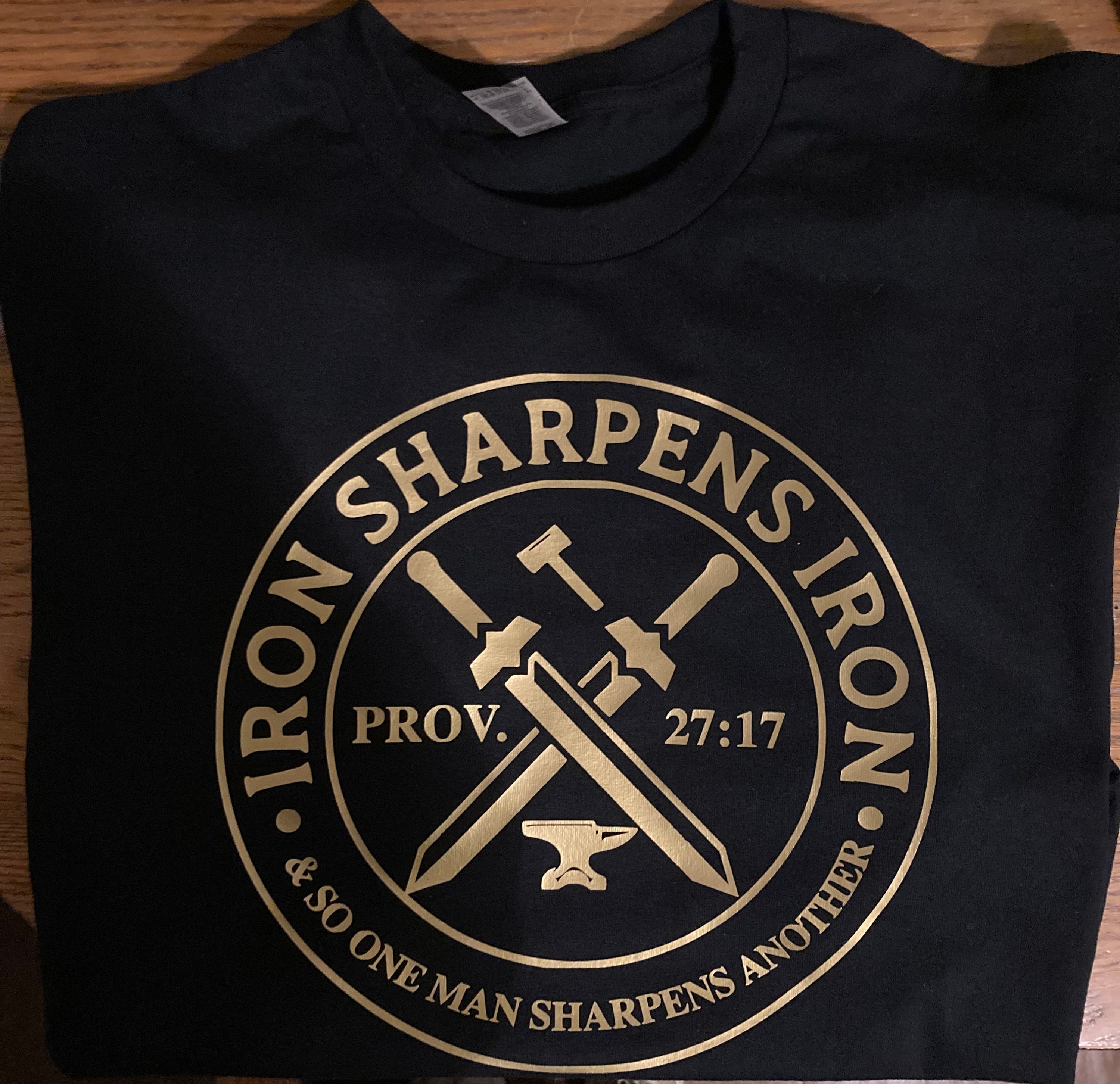 Iron Sharpens Iron Verse T-shirt - Etsy