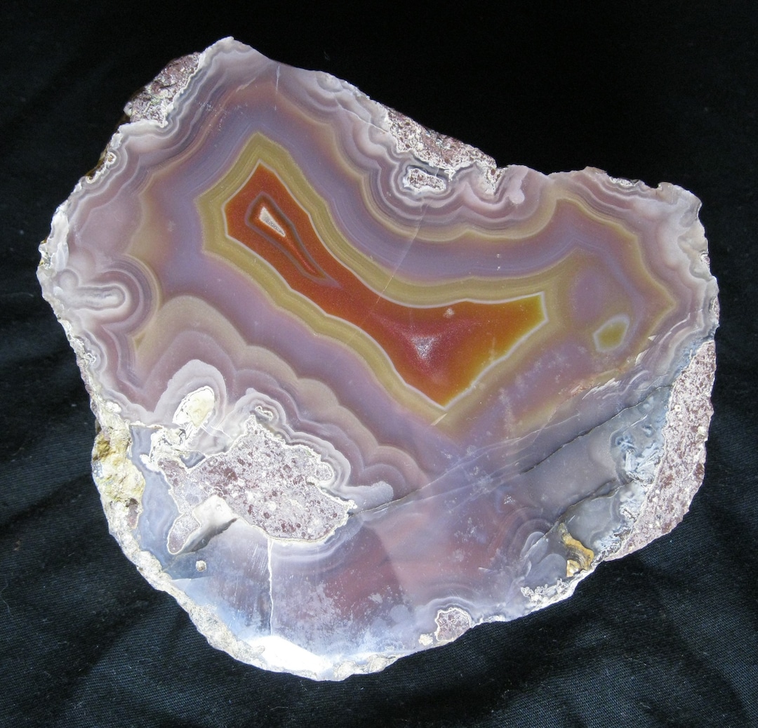 MASSIVE Museum-quality Laguna Agate - 2.5lbs!!! - Etsy