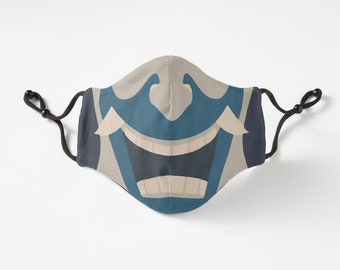 Blue Spirit Mask | Etsy