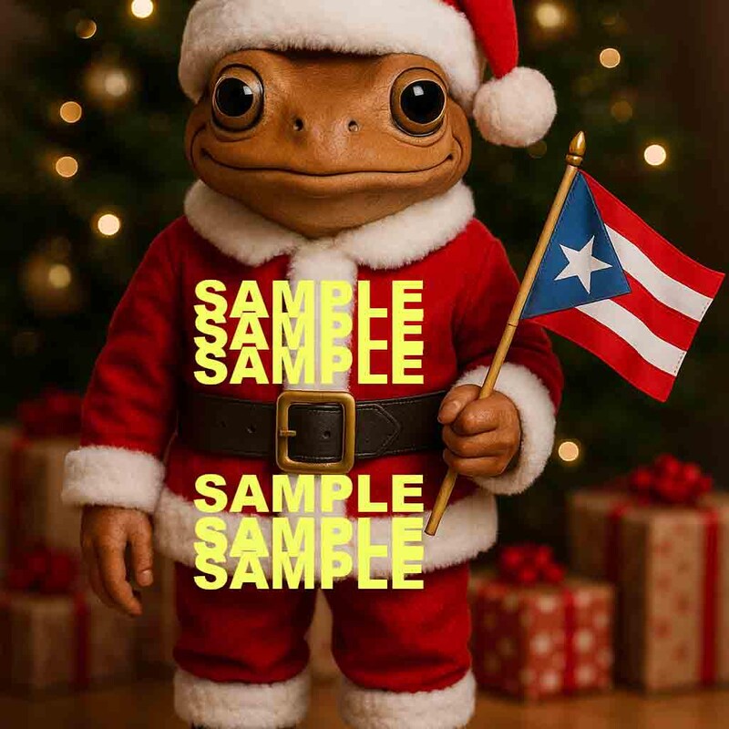 Puerto Rican Santa Claus - Etsy