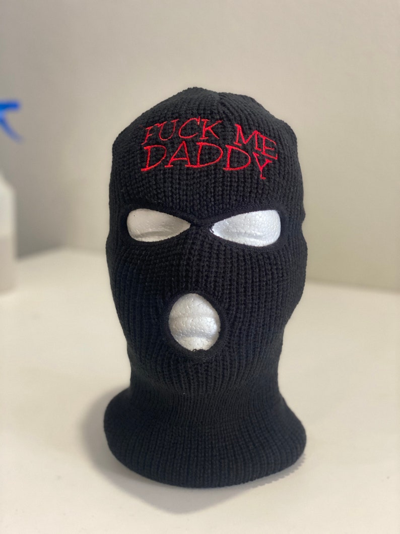 Fuck Me Daddy Bdsm Daddy Ski Mask Bdsm Ski Mask Bdsm Face Etsy Singapore