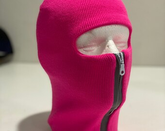Zipper Ski Mask - Etsy