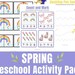 Preschool Spring Activity Pack | Spring Themed Worksheets and ...