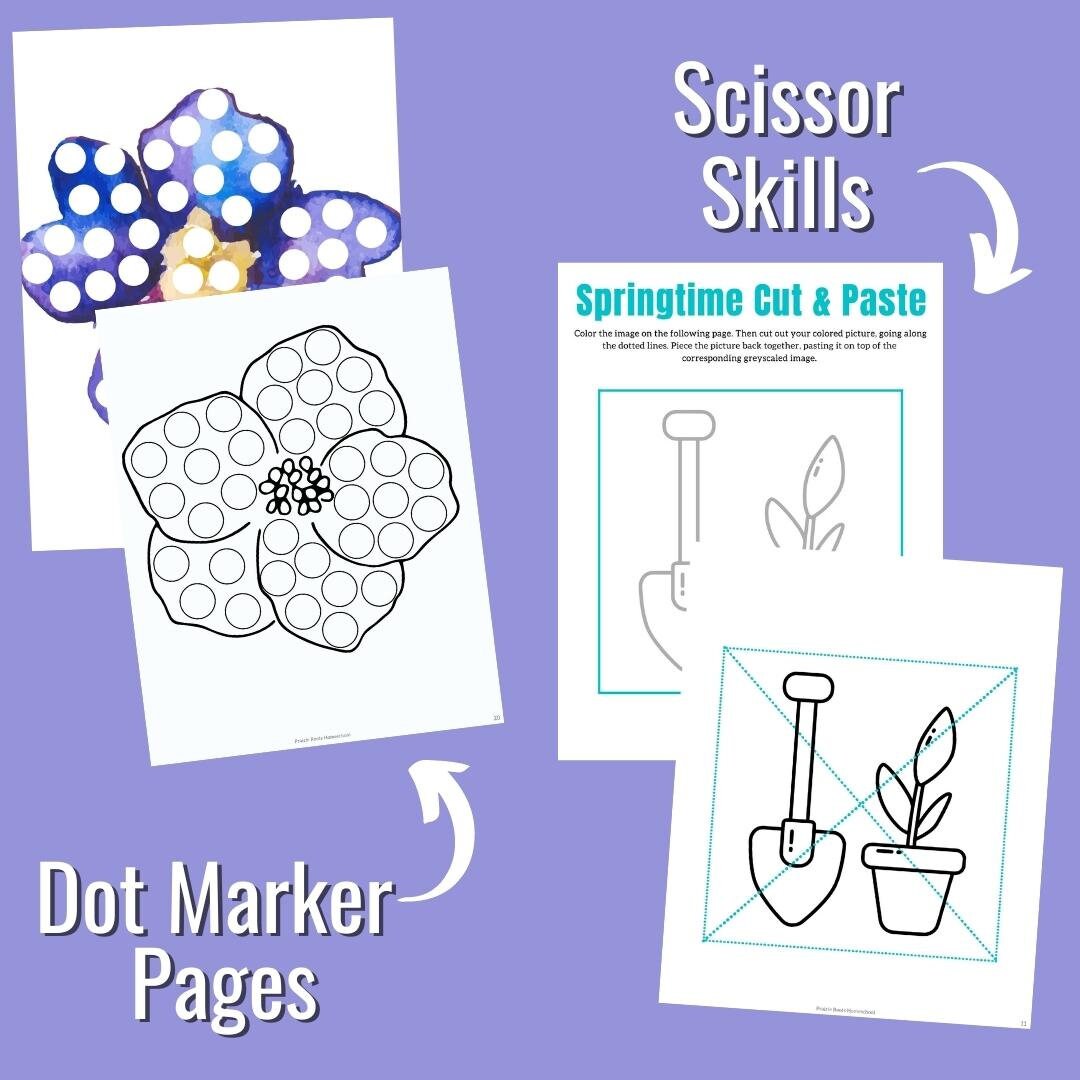 Preschool Spring Activity Pack | Spring Themed Worksheets and ...