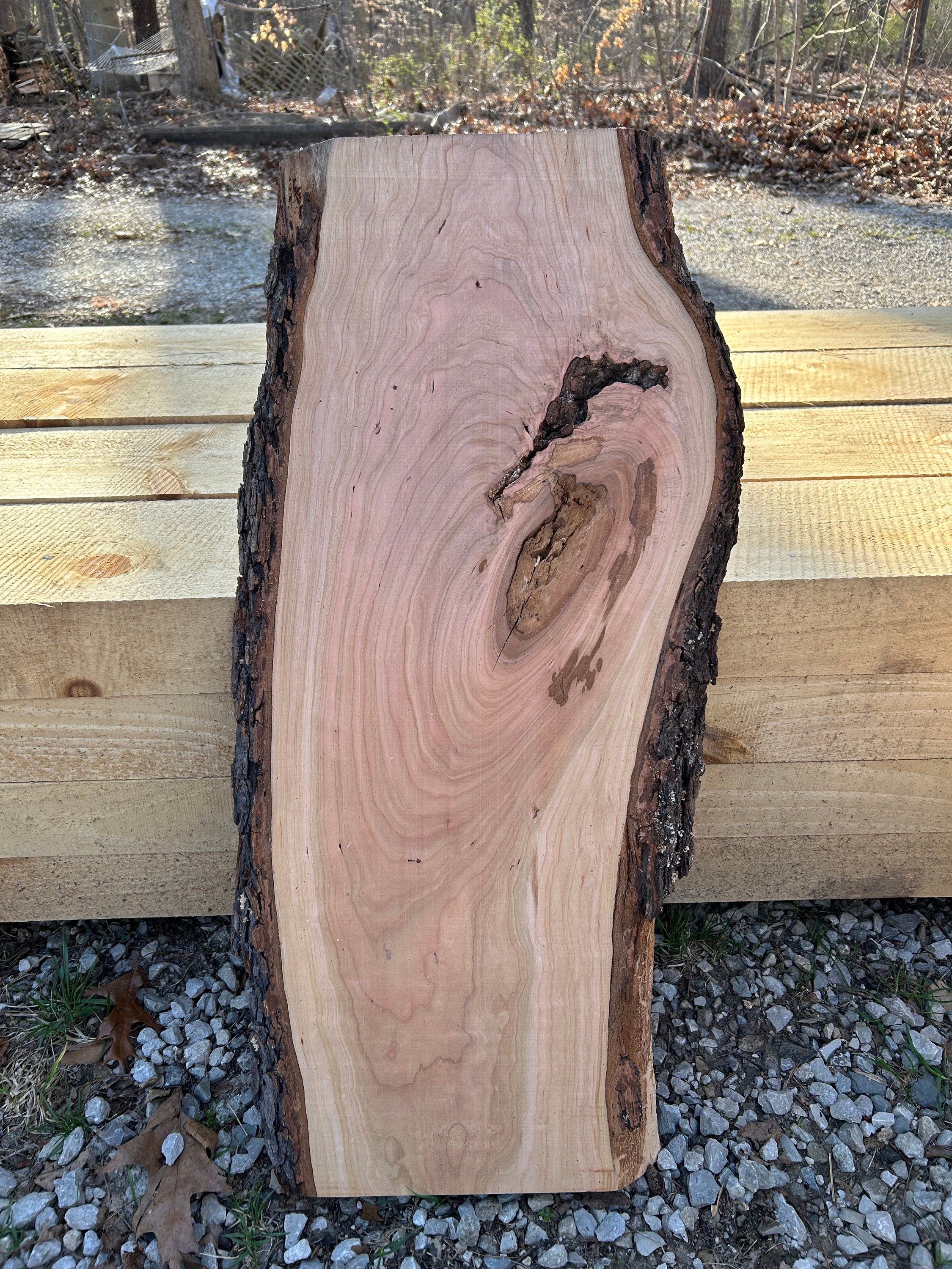 Live Edge Cherry Board - Etsy