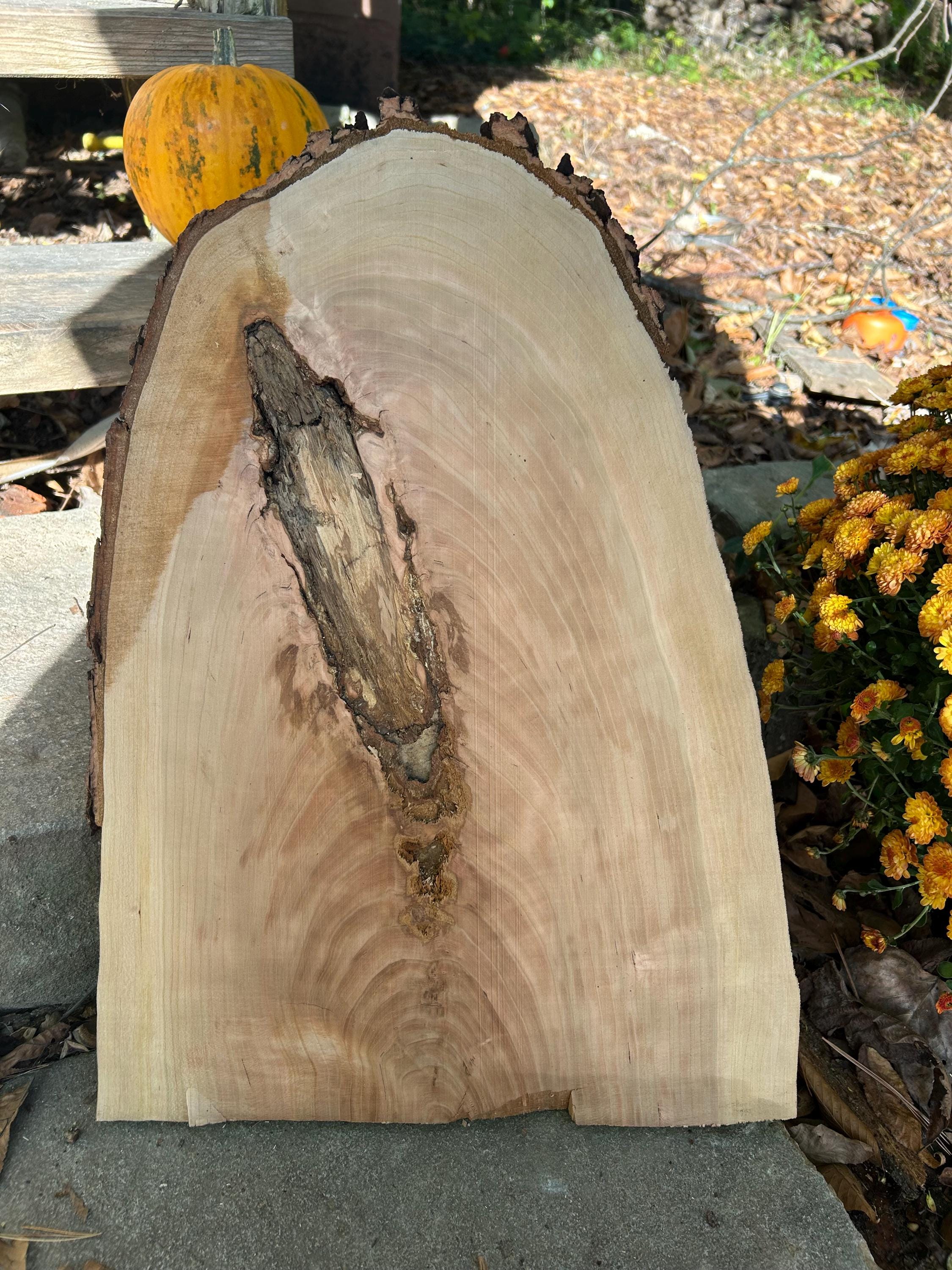 Live Edge Cherry Board - Etsy