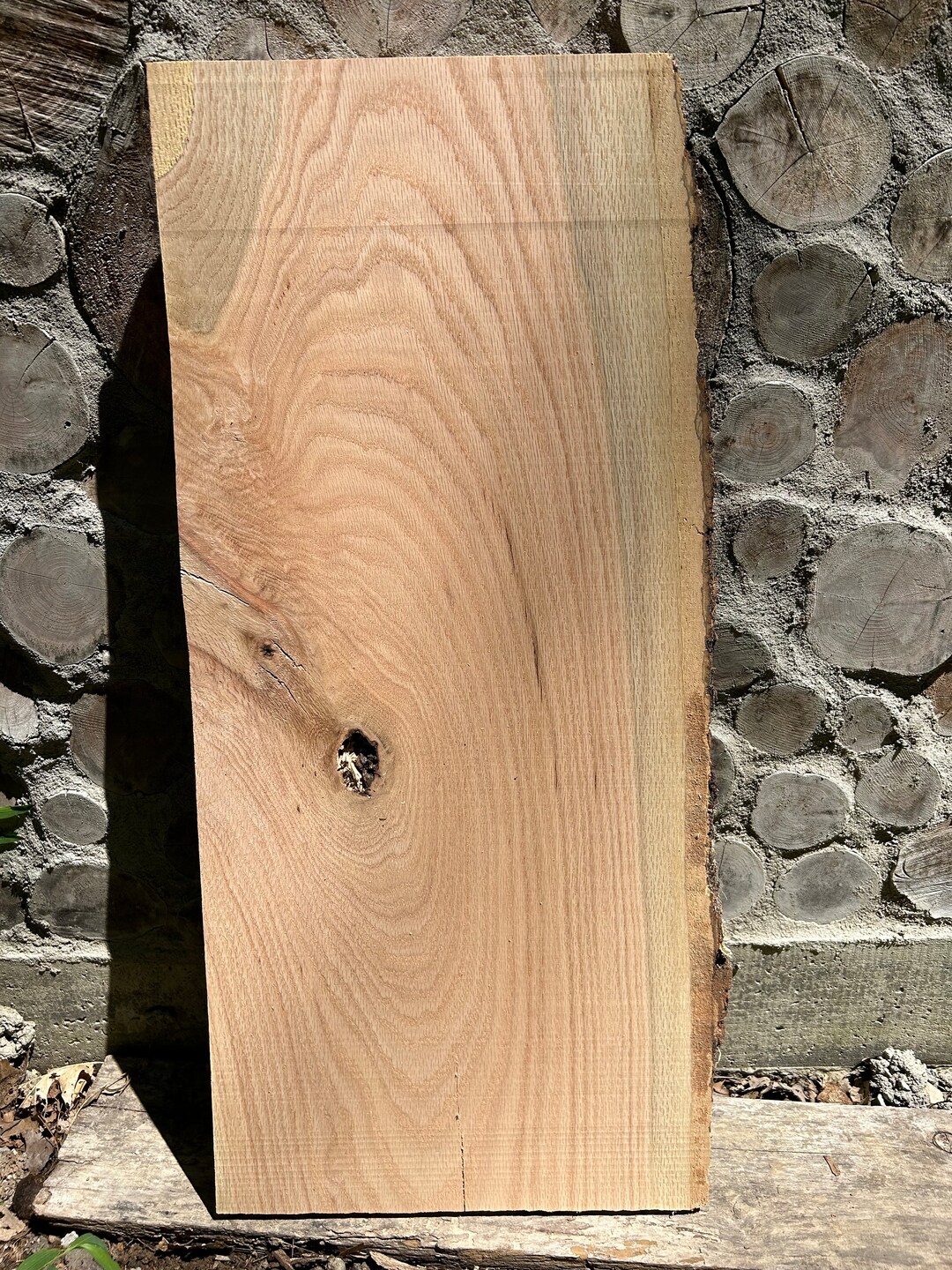 Live Edge Oak Plank - Etsy