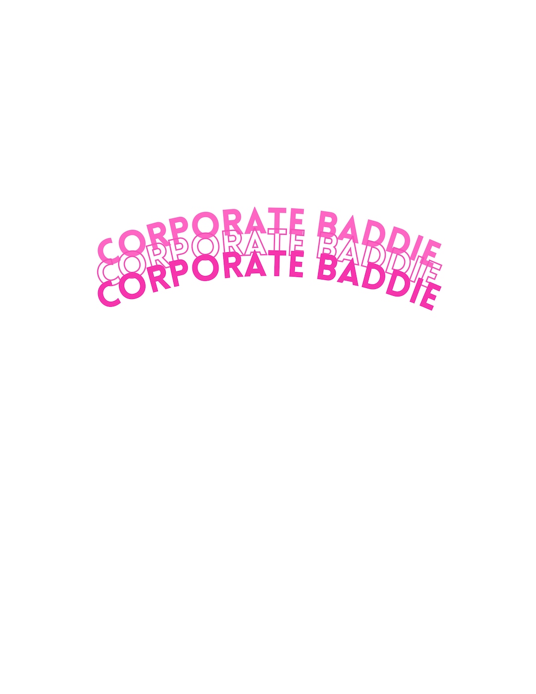 Corporate Baddie Digital Print - Etsy