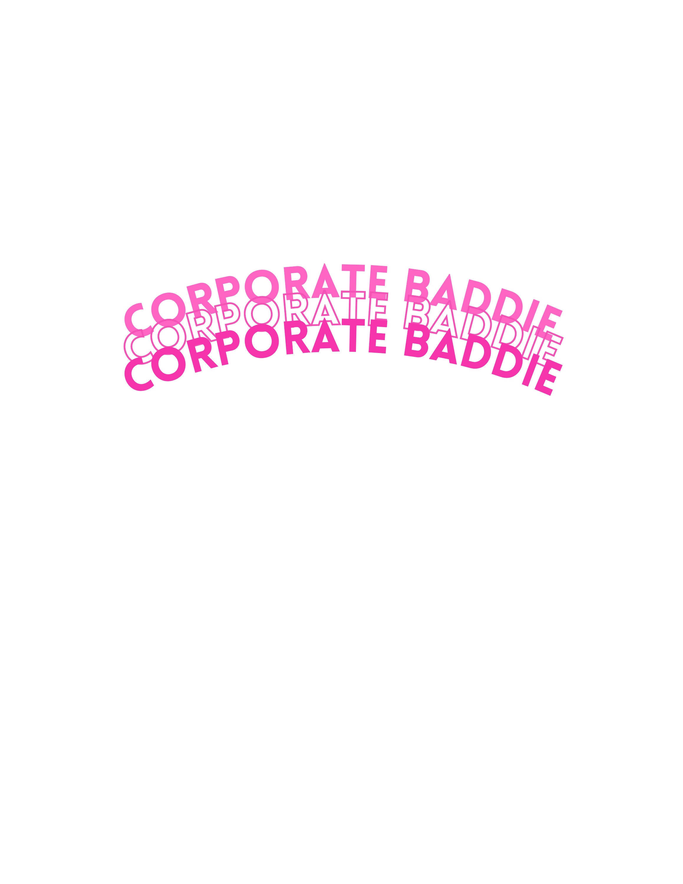 Corporate Baddie Digital Print - Etsy