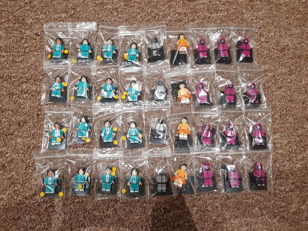 Squid Games High Quality Custom MOC Mini Figures Set - Etsy