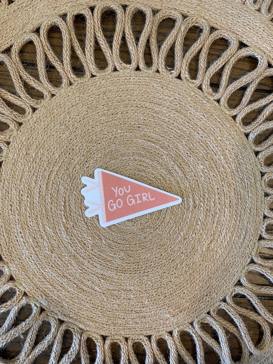 You Go Girl Sticker - Etsy