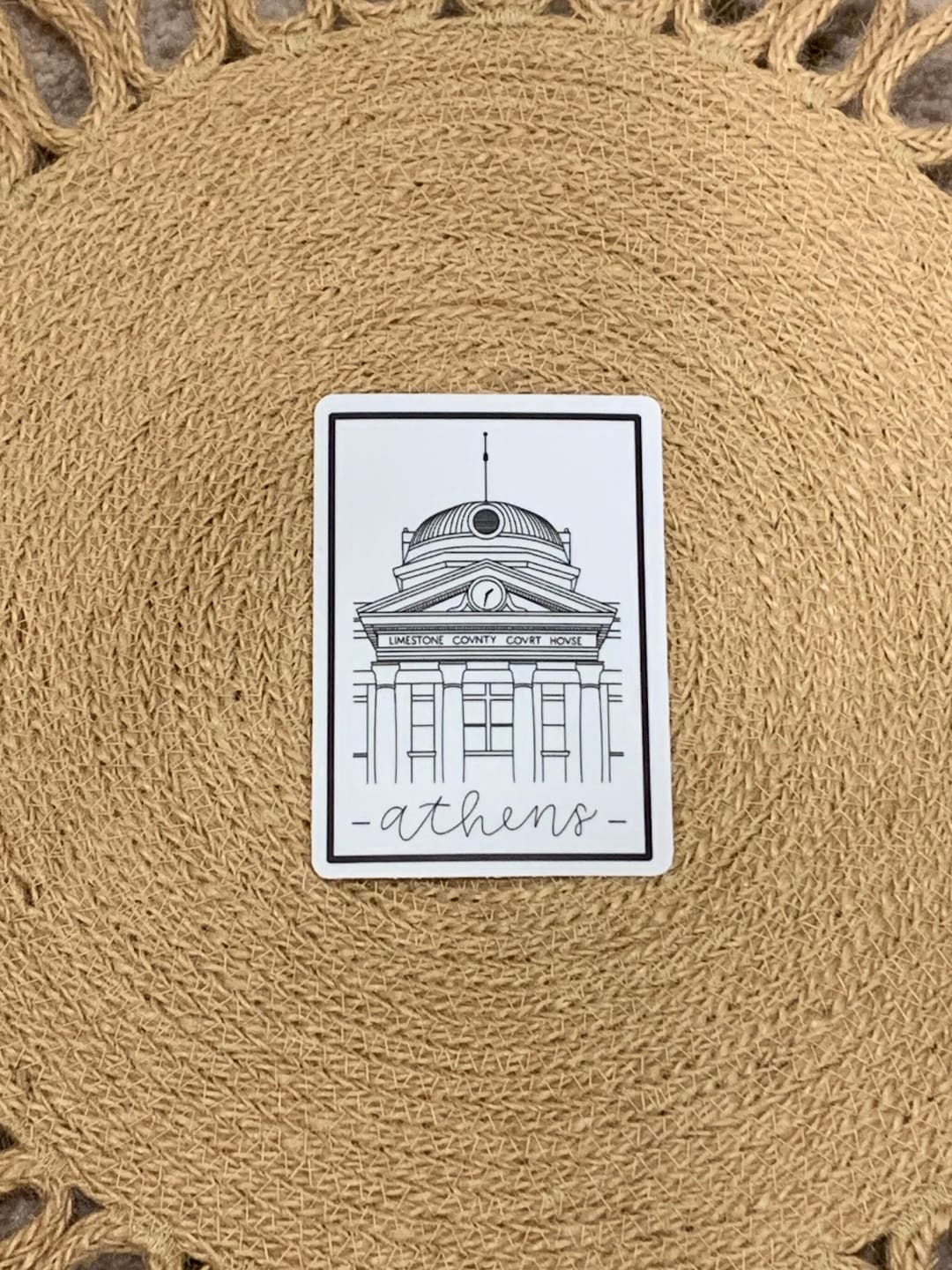 Athens Sticker - Etsy