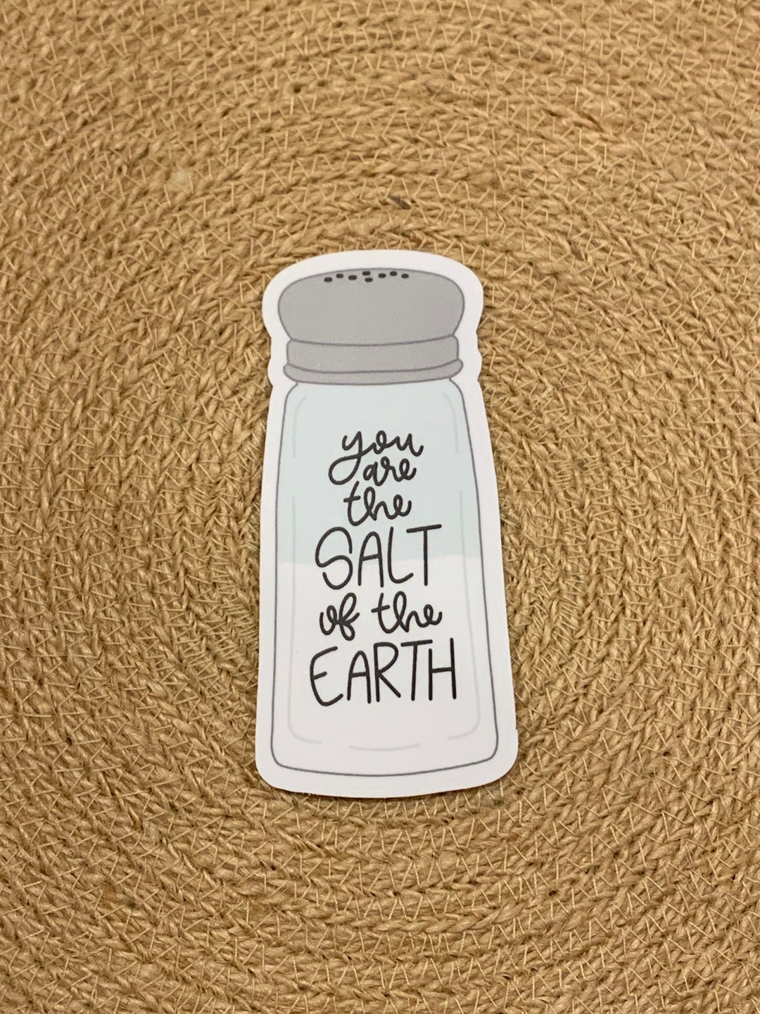 Salt of the Earth Sticker - Etsy