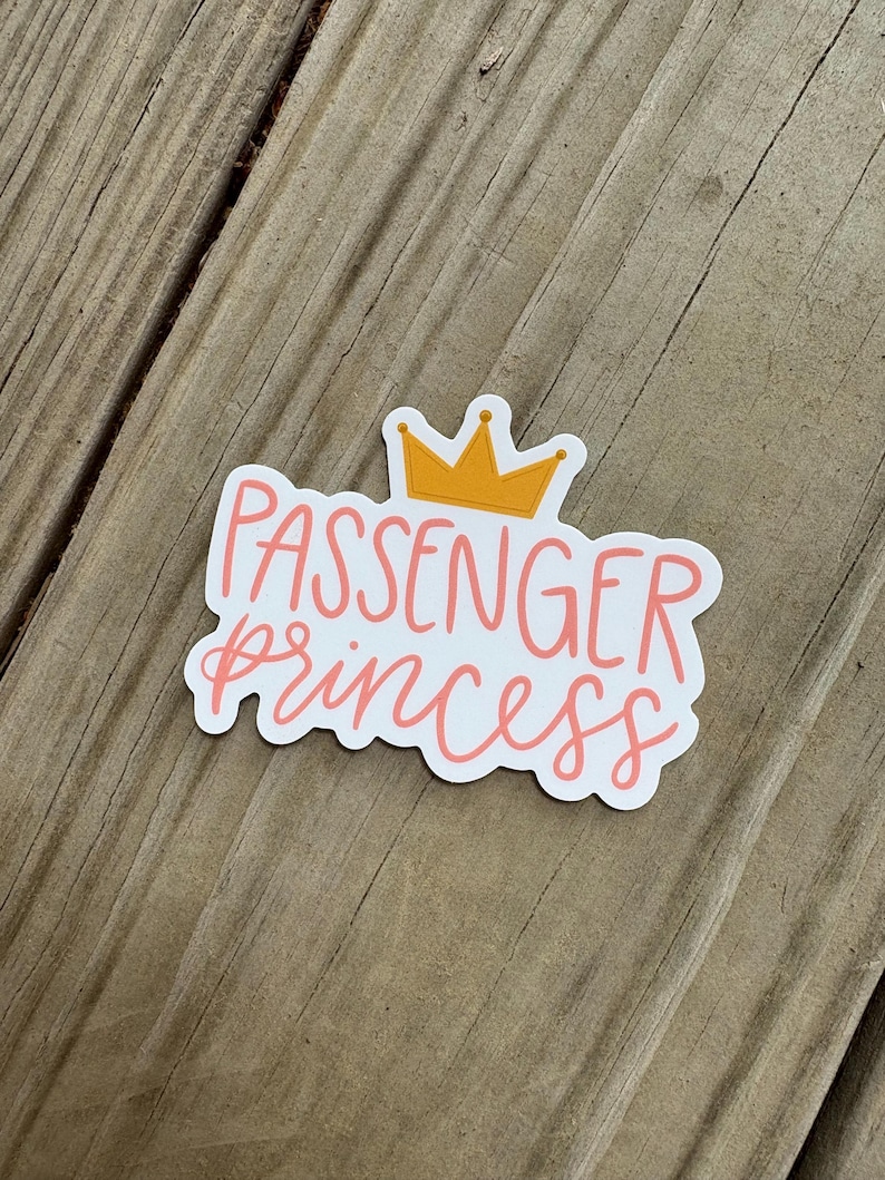 Passenger Princess Sticker - Etsy