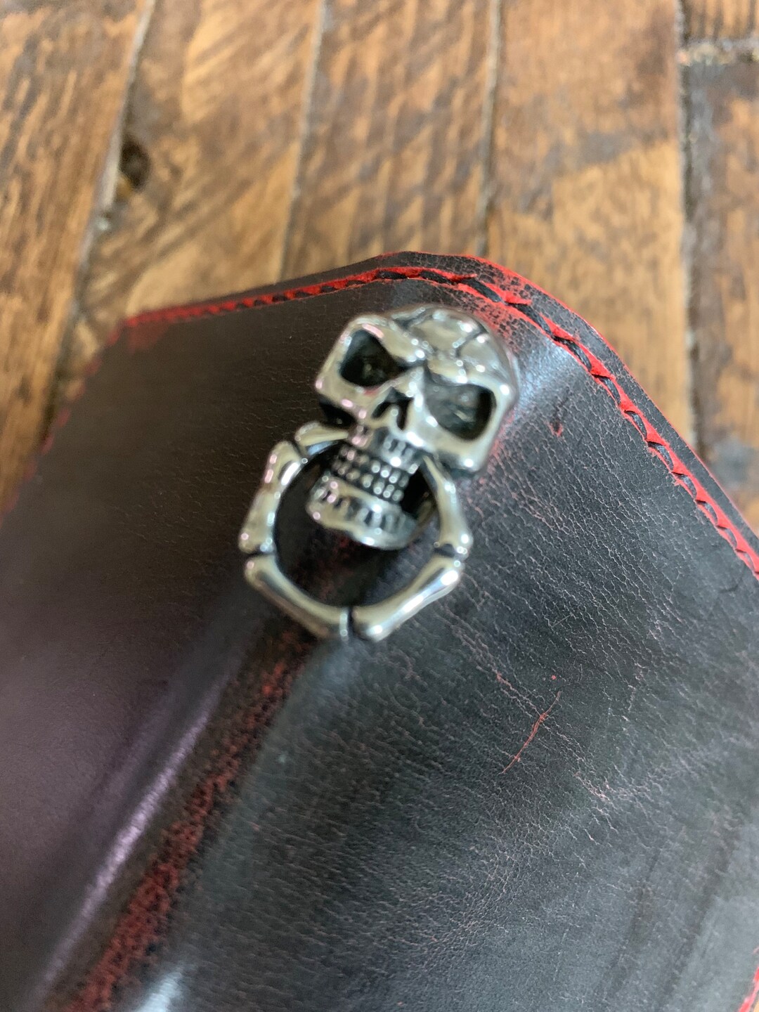Add on Skull Concho to Any Folding Wallet in My Shop - Etsy