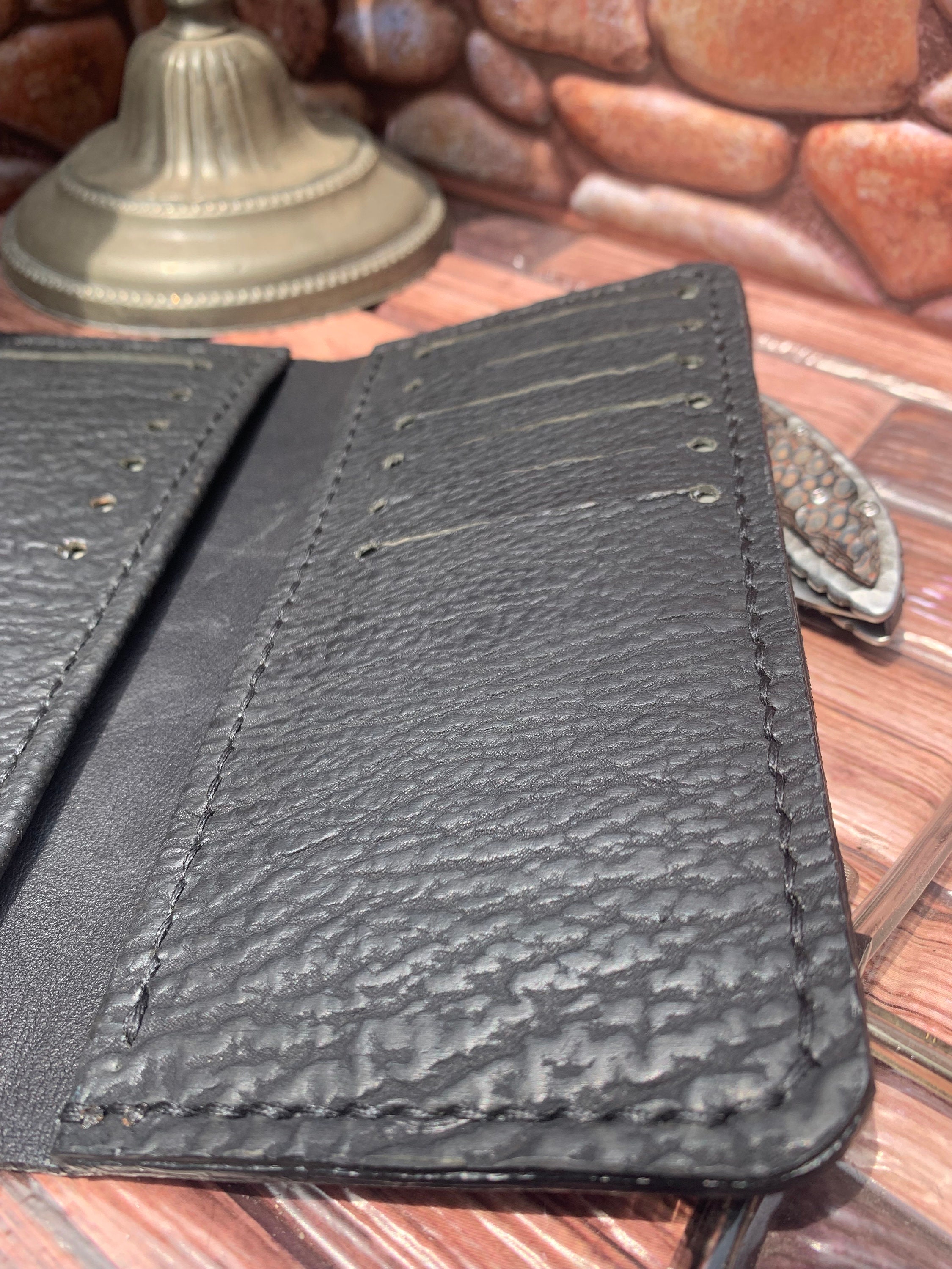 Roper Shark Wallet Handmade Shark Roper Wallet 12 Cards - Etsy