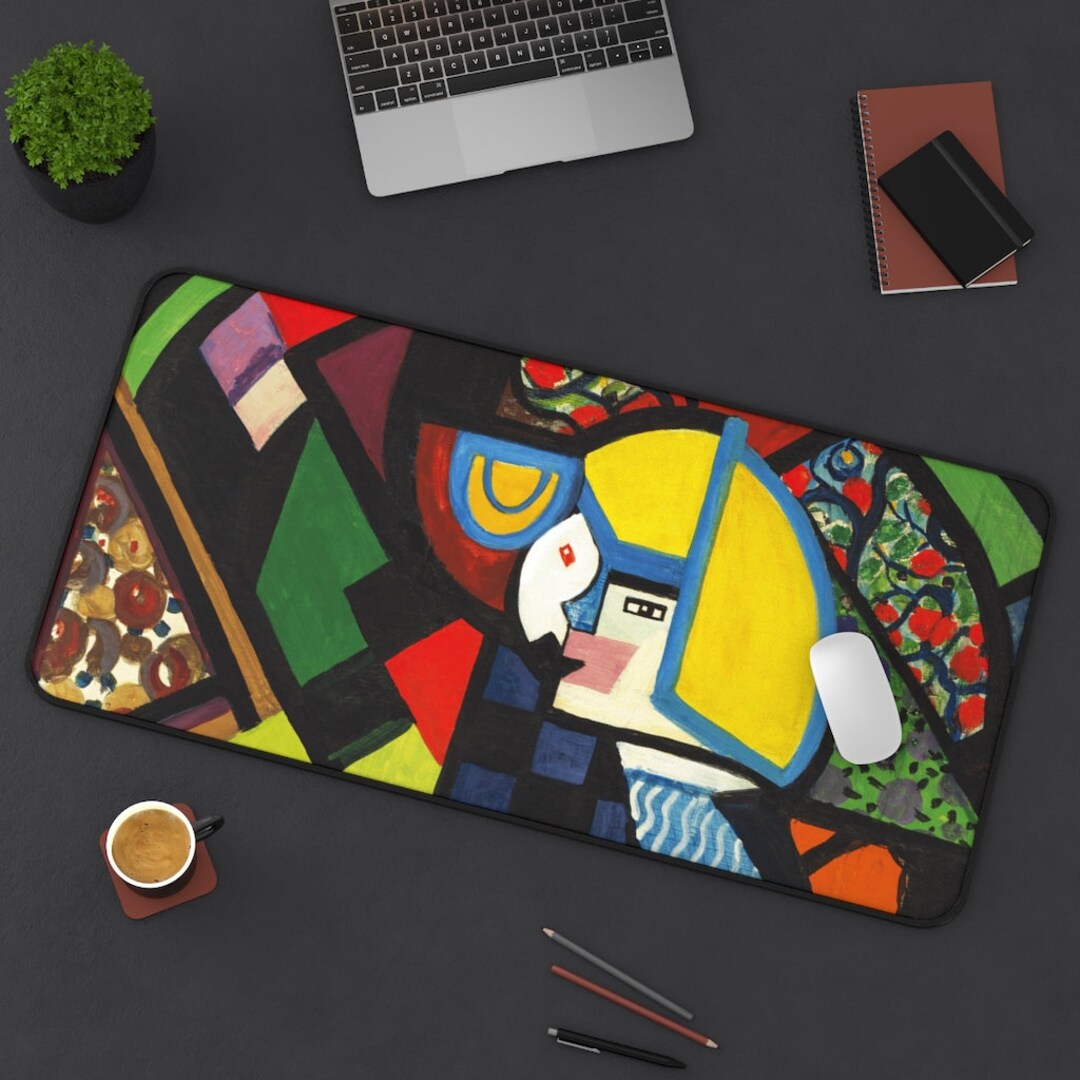 Daughter in a Rocker, Extended Mouse Pad, Henry Lyman, Extra Large ...