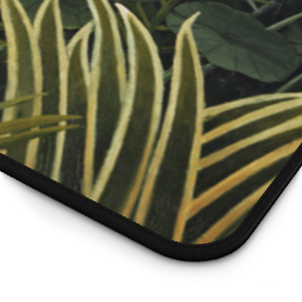 Henri Rousseau Desk Accessory Décor, Virgin Forest Extended Mousepad ...