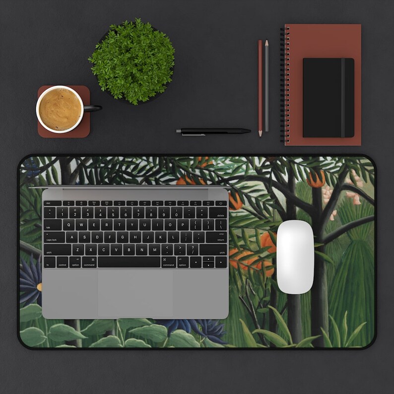 Henri Rousseau Art Extended Mouse Pad Home Office Desk Mat - Etsy