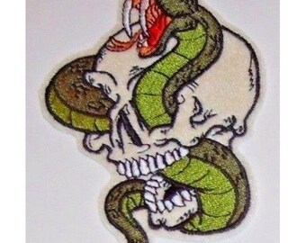 Embroidered Skull | Etsy