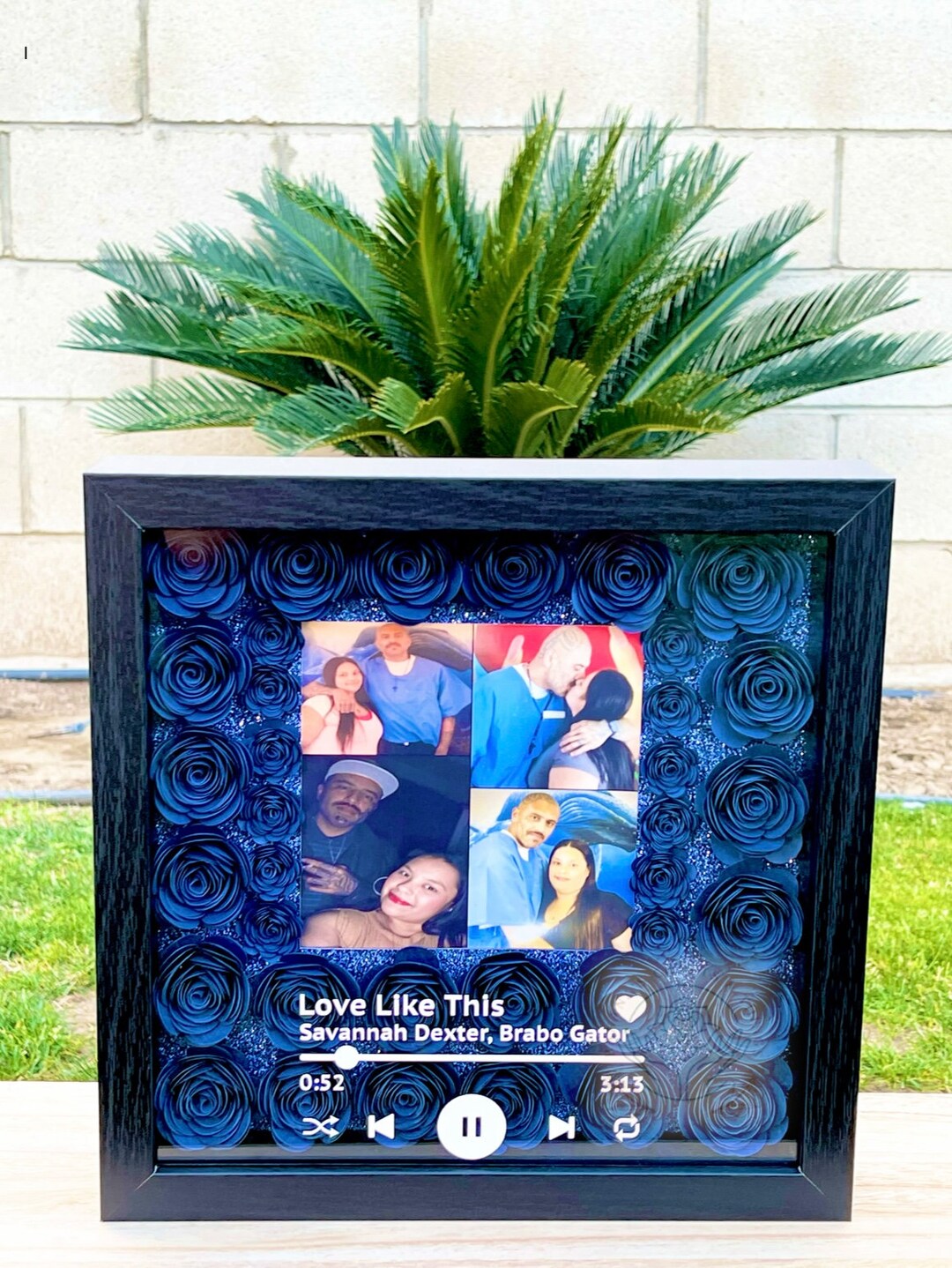 Spotify Song Shadow Box - Etsy