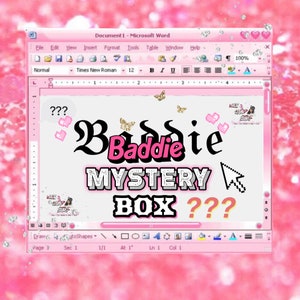 Baddie Bundle Baddie Stuff Mystery Boxes Pink Gift - Etsy