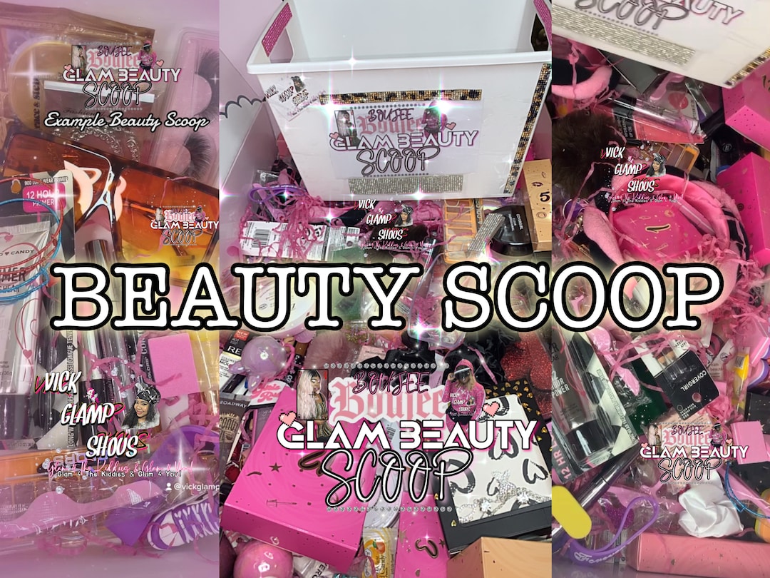 10 Dollar Boujee Glam, Beauty Scoop ,make Up, Mystery Scoop, Gift for ...