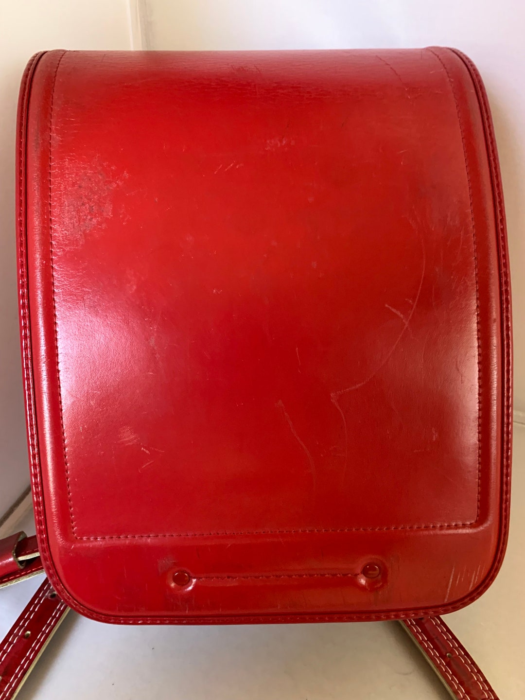 Secondhand Japanese School Backpack Randoseru Red Lightweight Made in ...