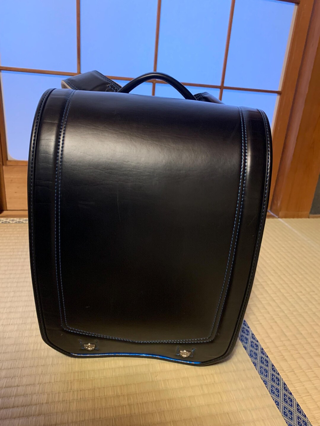 Secondhand Japanese School Backpack Randoseru Dark Blue Lightweight ...