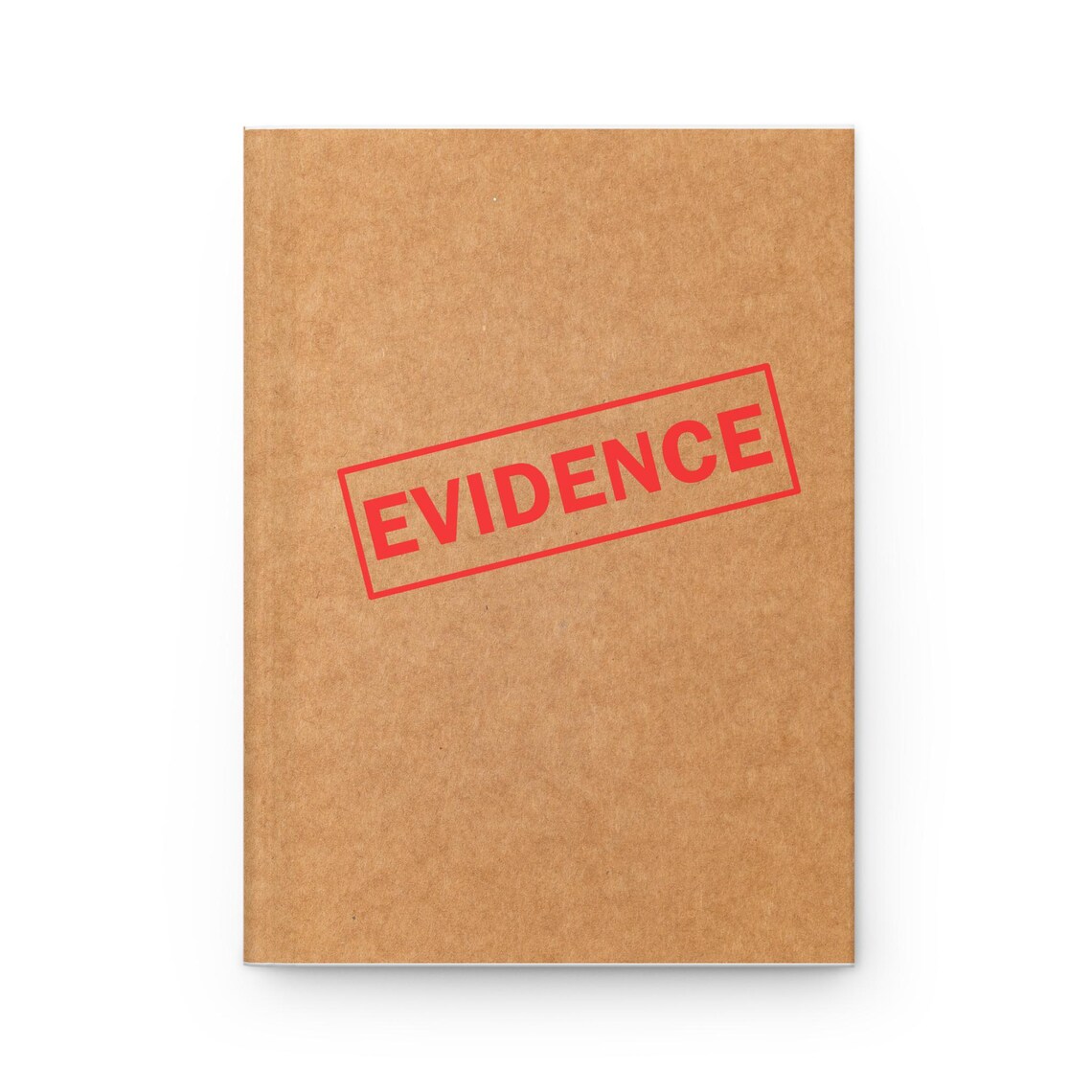Police Evidence Envelope Journal, Detective Notebook, Crime Scene Diary ...