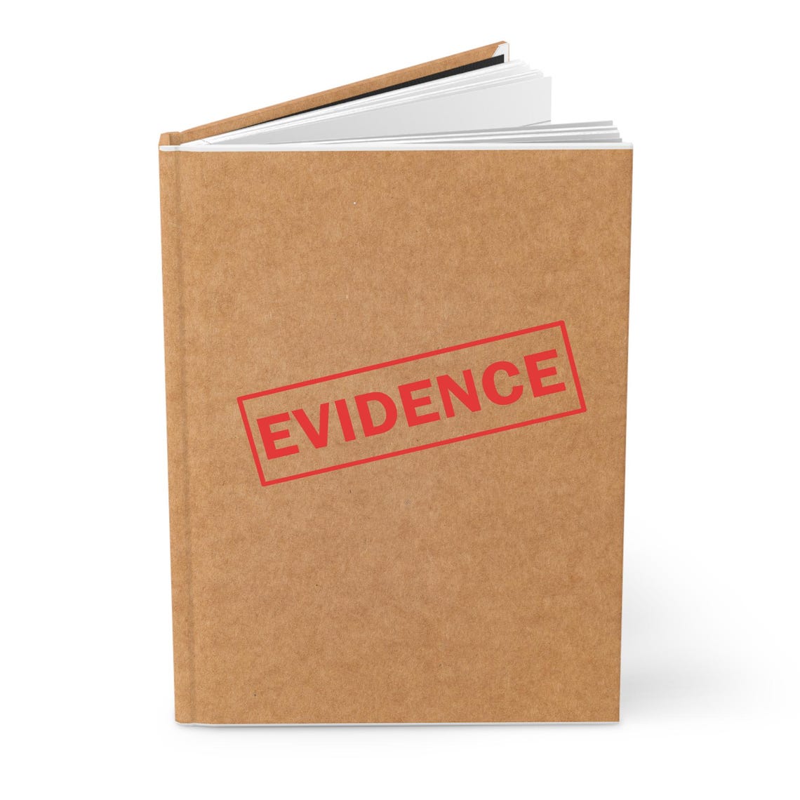 Police Evidence Envelope Journal, Detective Notebook, Crime Scene Diary ...