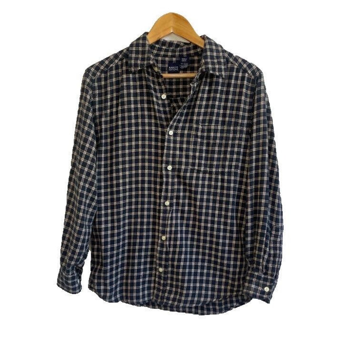 Navy and White Anime Flannel Japanese Manga Custom and | Etsy